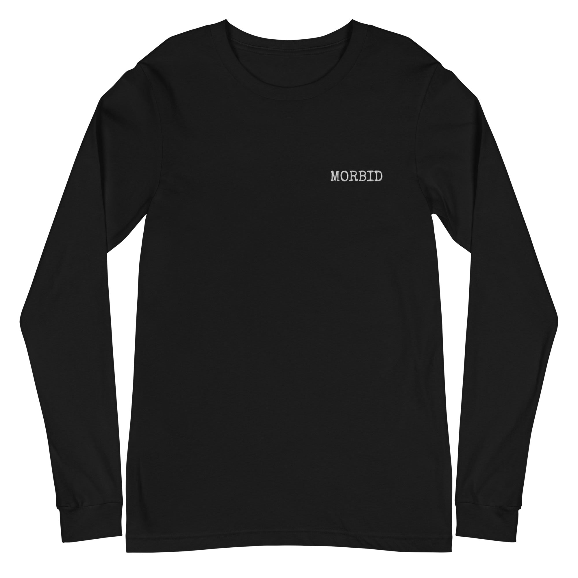 Morbid Embroidered Long Sleeve Tee